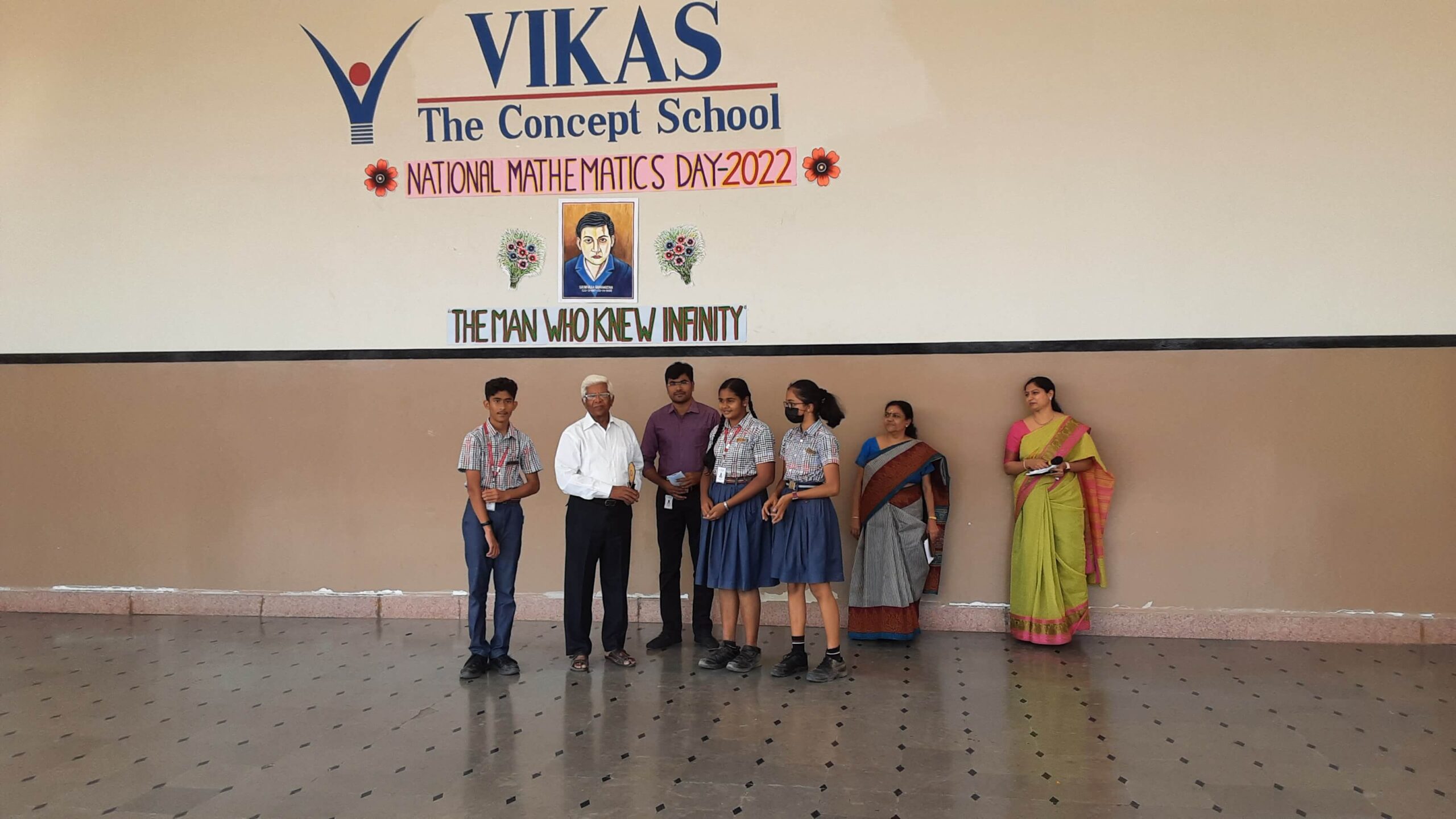 National Math Day 2023 Celebrations at Vikas Concept School