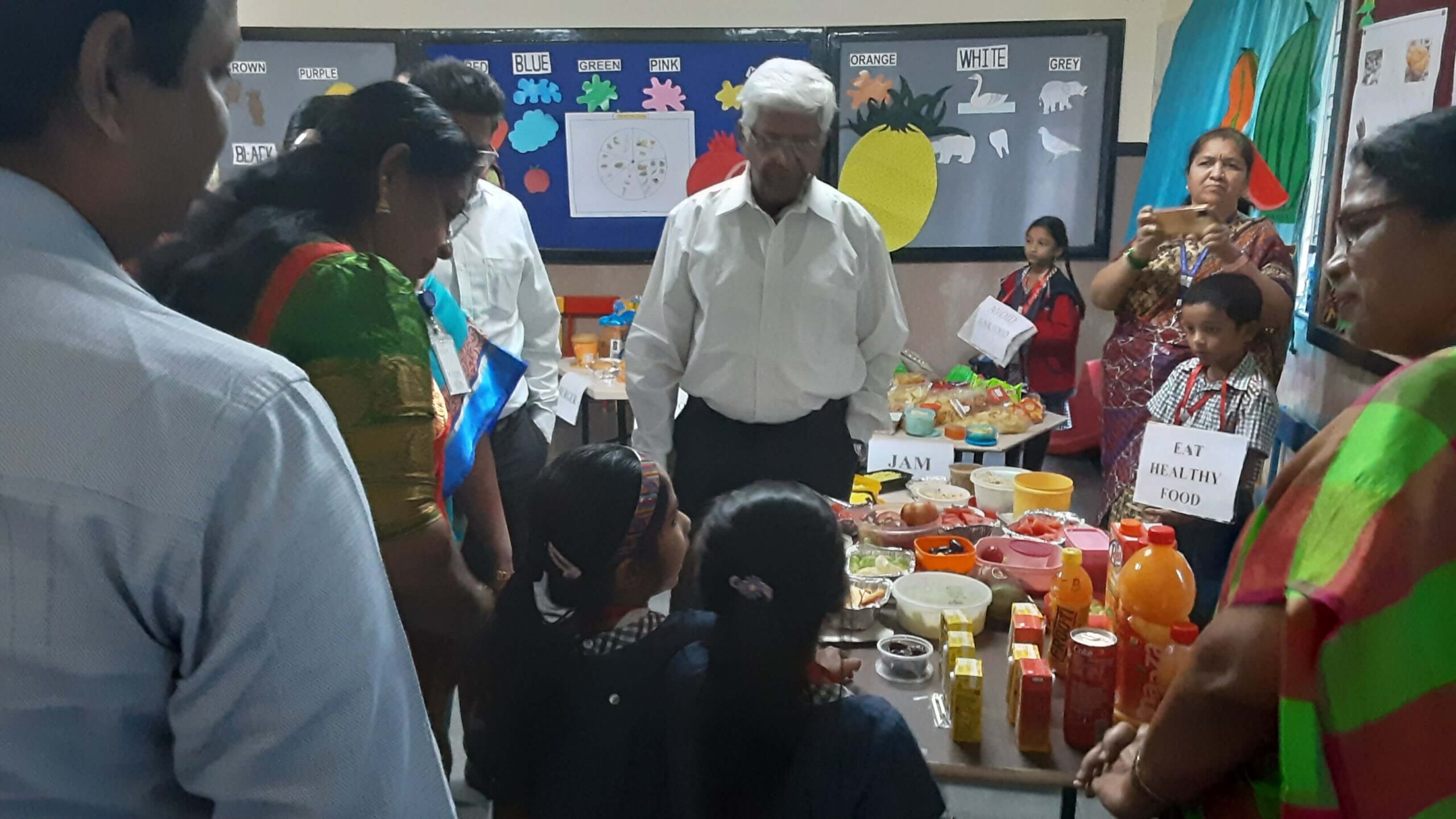 Kindergarten Food Fest Photos - Vikas The Concept School
