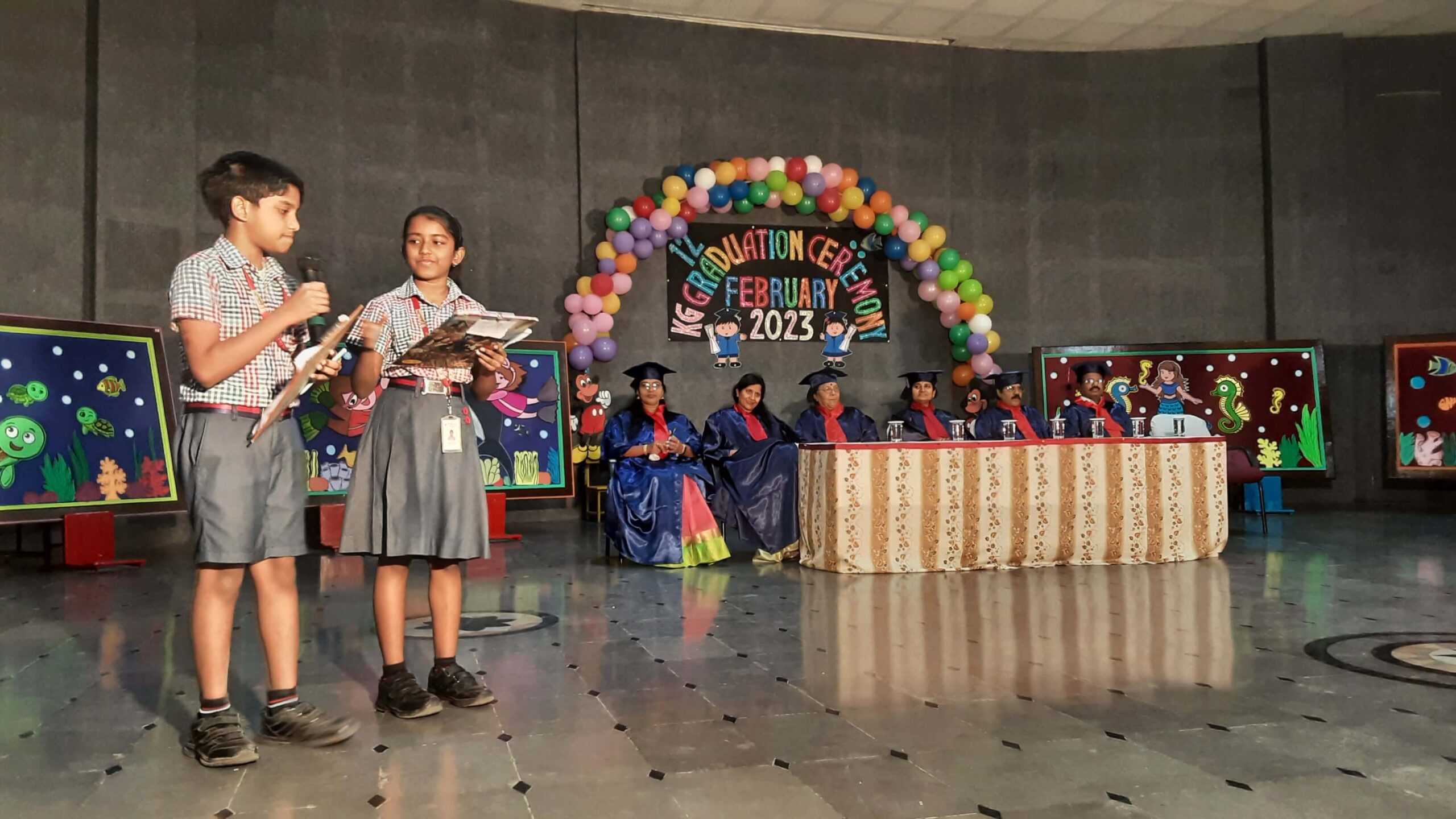 UKG Graduation Day 2023 Photos | Vikas The Concept School