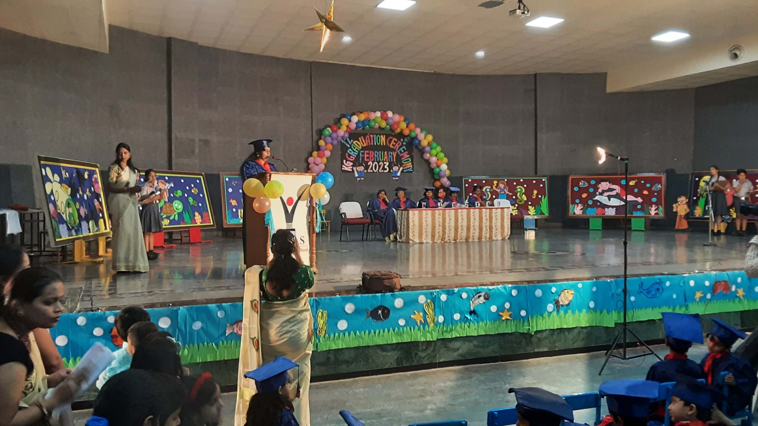 UKG Graduation Day 2023 Photos | Vikas The Concept School